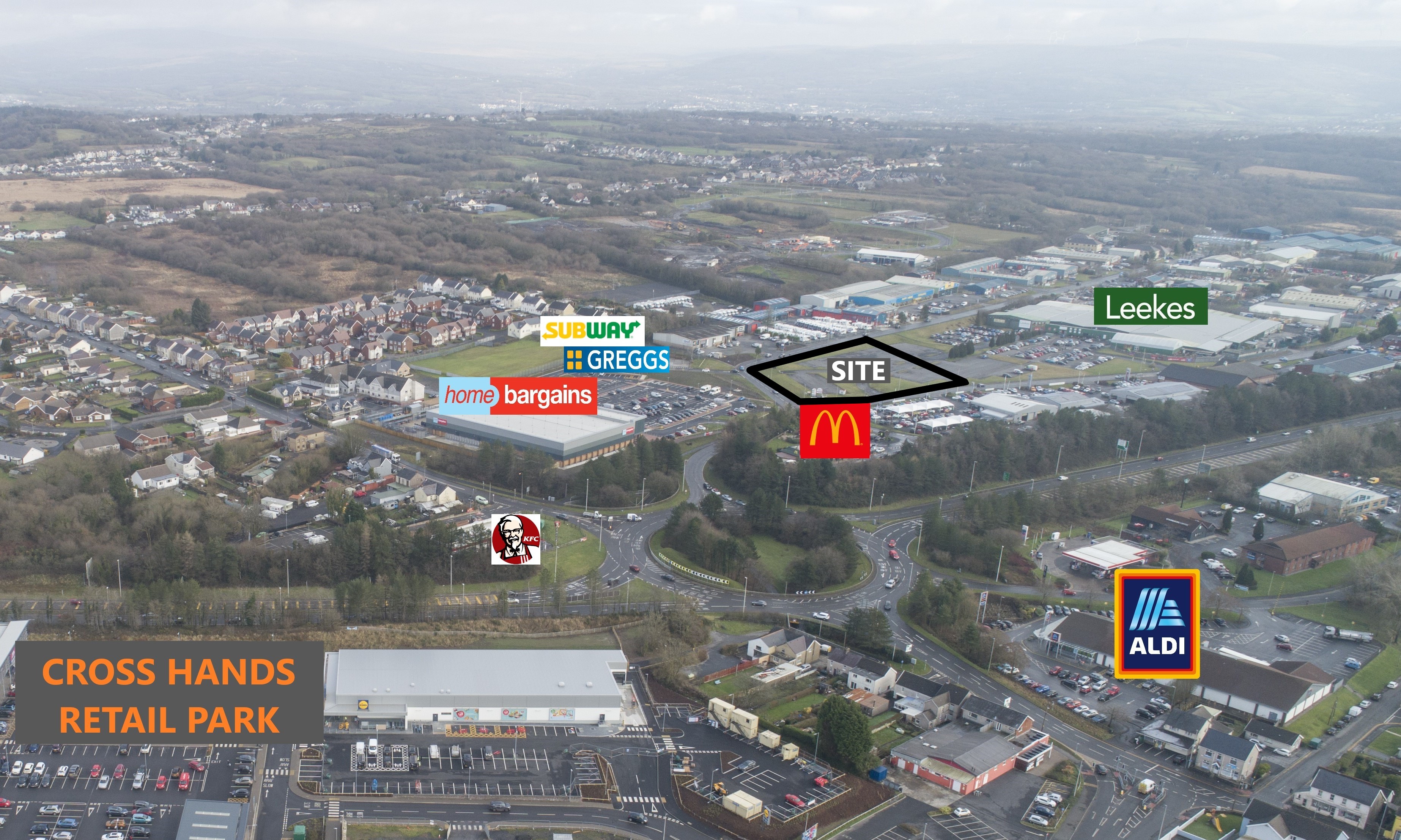 Land at Heol Stanllyd, Cross Hands SA14 6RB - Fletcher Morgan